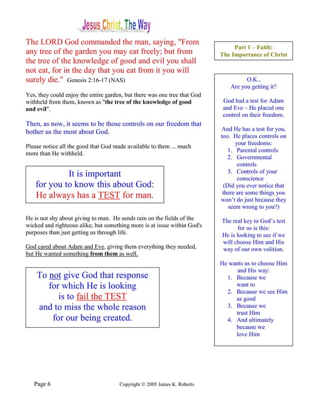 Jesus Christ, The Way | PDF