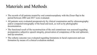 JC ZISSER FLAP.pptx oral and maxillofacial surgery | PPTX