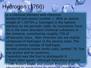 Timeline of Historical Development of Atoms and Chemical Elements | PPTX