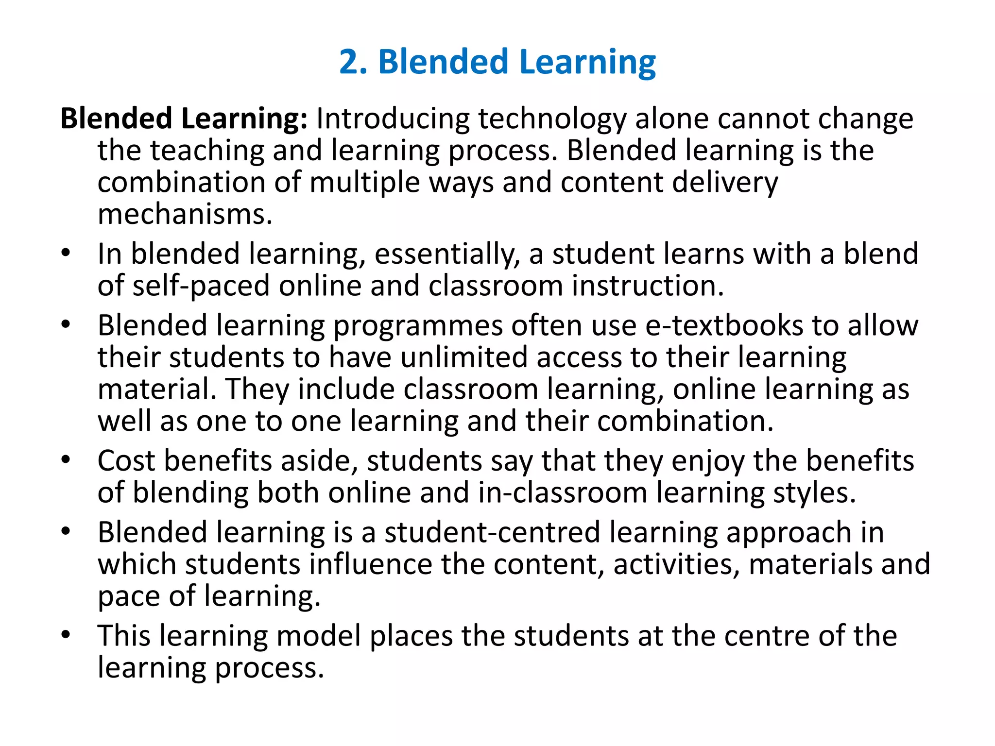 ICT in the Teaching Learning Process in Higher Education- Dr J D Singh ...