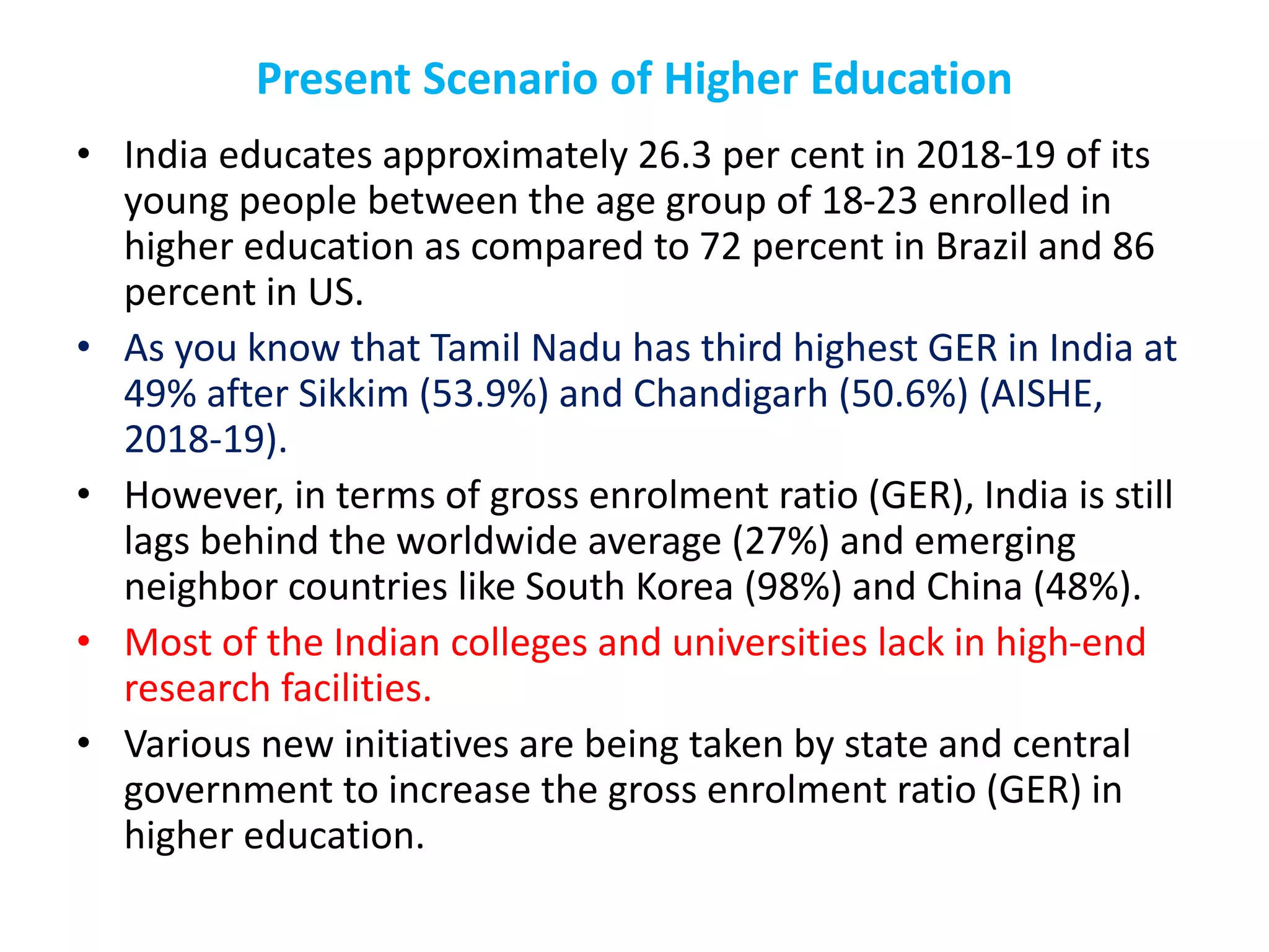 ICT in the Teaching Learning Process in Higher Education- Dr J D Singh ...