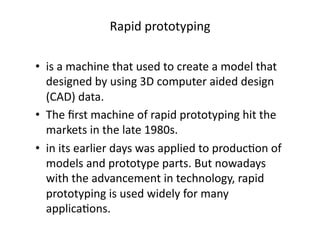Jd171 final project rp machine | PPT