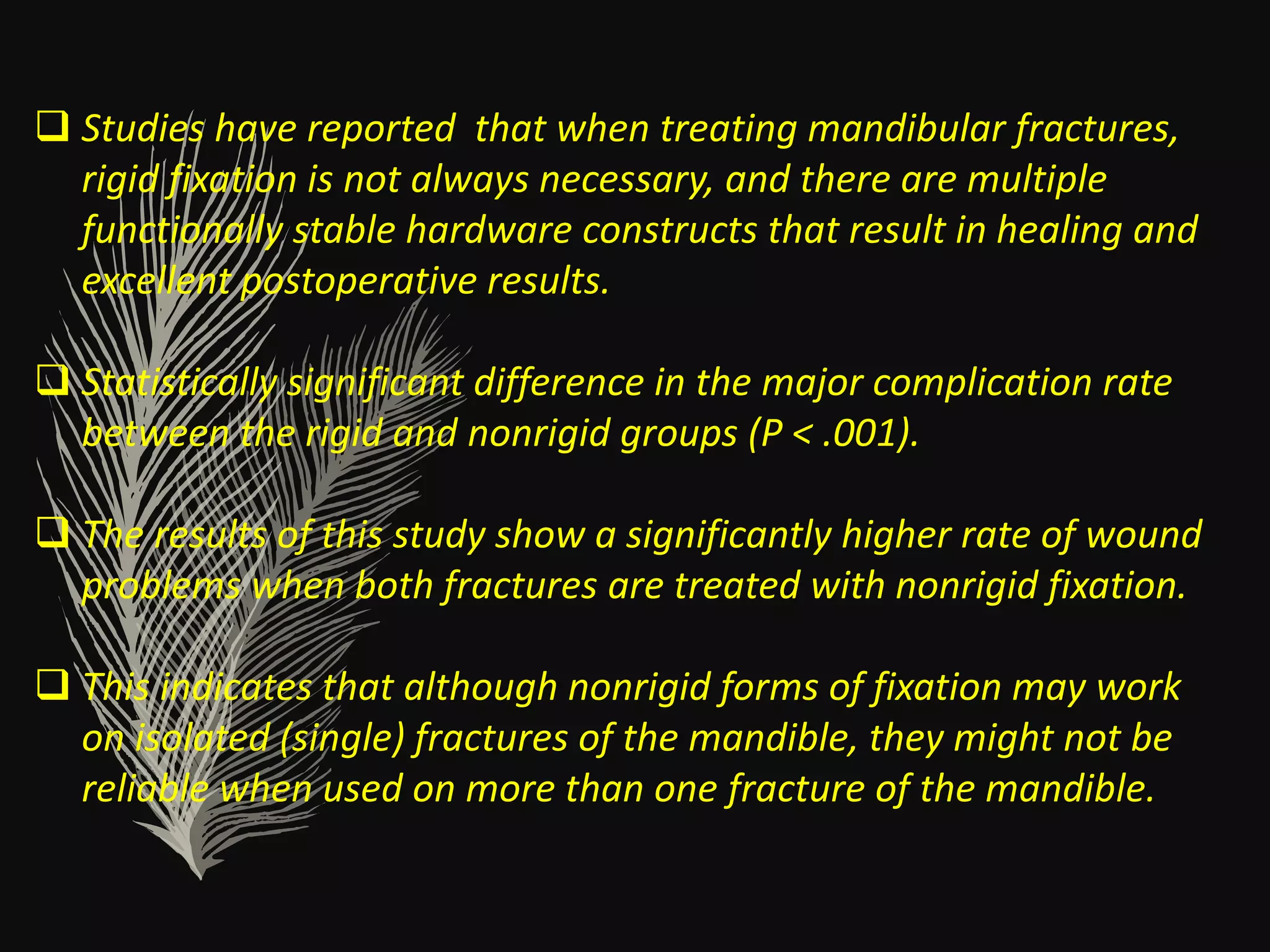 OPEN REDUCTION AND INTERNAL FIXATION OF COMBINED ANGLE AND BODY ...