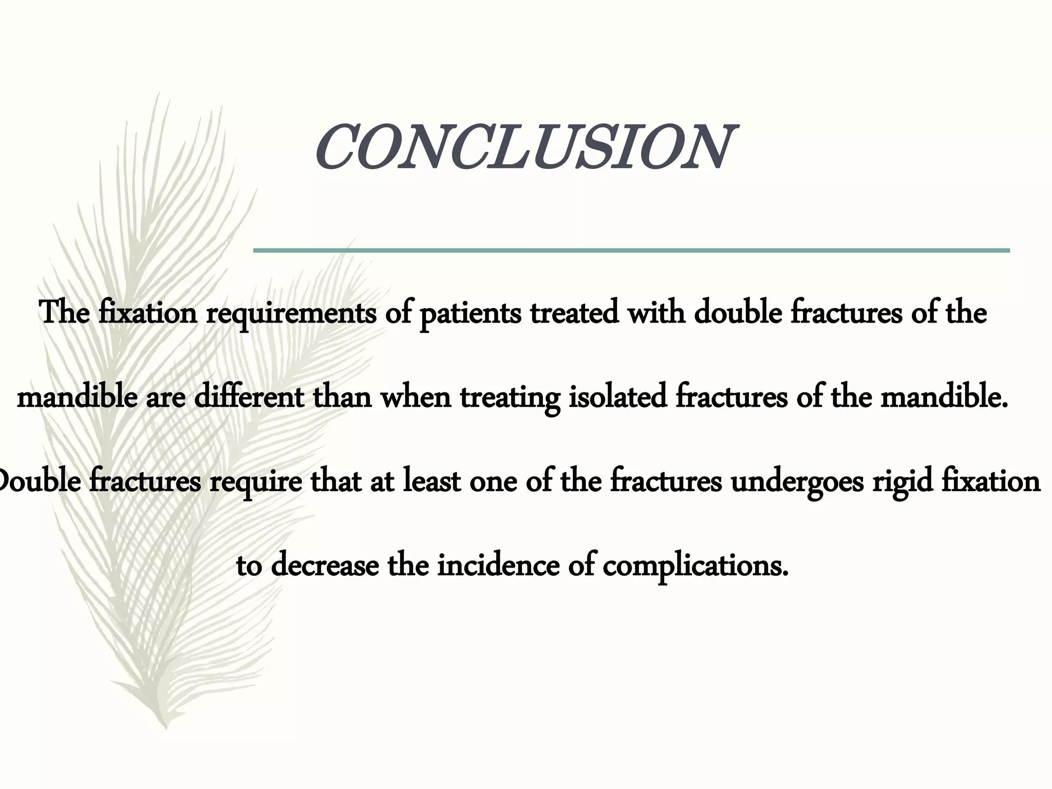 OPEN REDUCTION AND INTERNAL FIXATION OF COMBINED ANGLE AND BODY ...