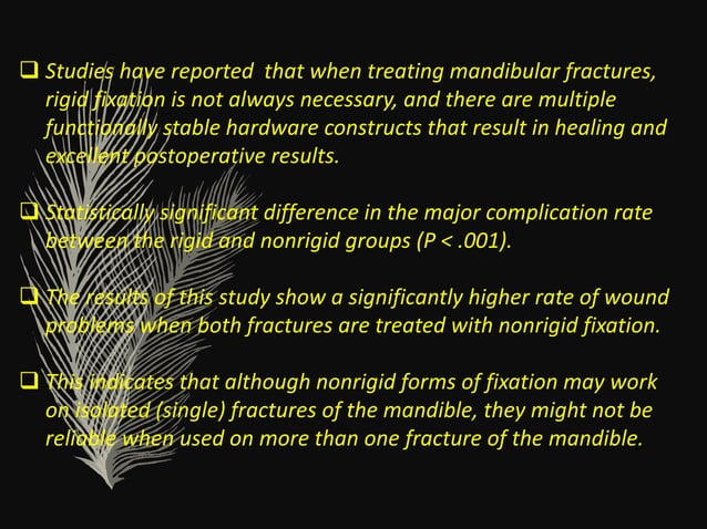 OPEN REDUCTION AND INTERNAL FIXATION OF COMBINED ANGLE AND BODY ...