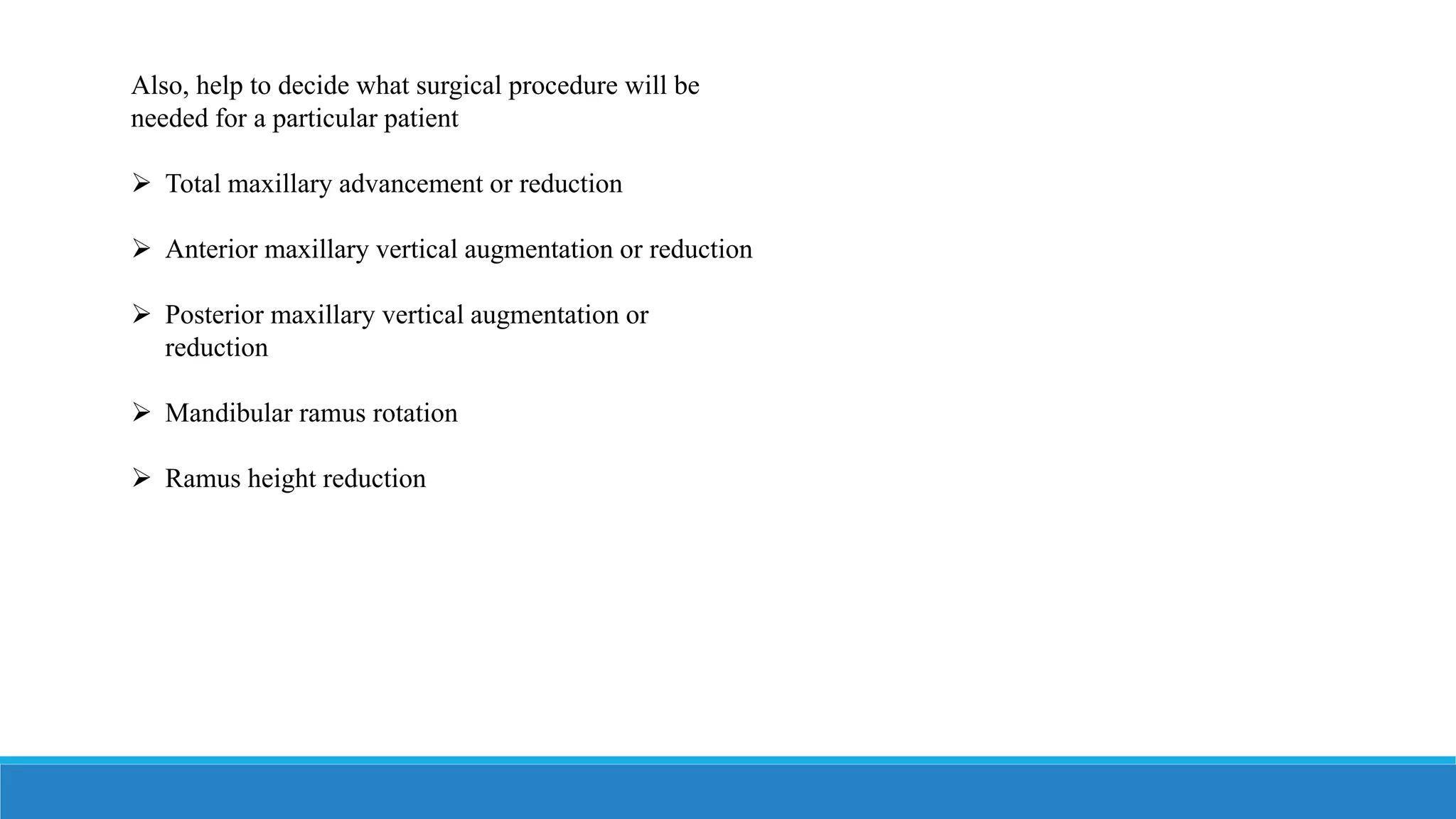 COGS Burstone analysis for orthognathic surgery | PPTX