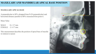 COGS Burstone analysis for orthognathic surgery | PPTX