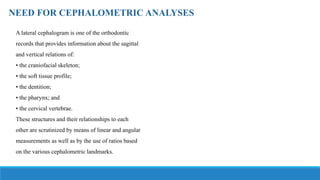 COGS Burstone analysis for orthognathic surgery | PPTX