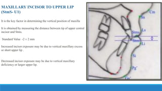 COGS Burstone analysis for orthognathic surgery | PPTX