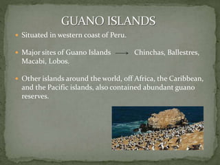Guano islands | PPT