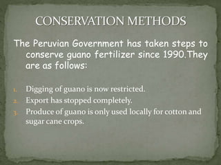 Guano islands | PPTX