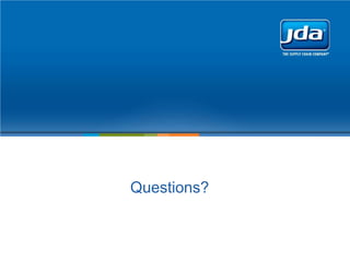 JDA Software - JDA Eight Overview | PPTX