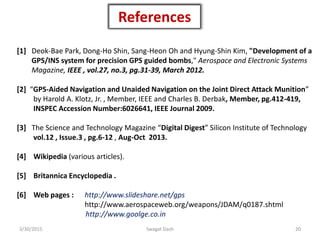 JDAM using GPS | PPTX