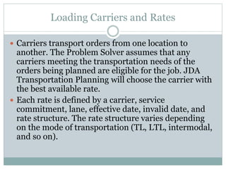 JDA Transportation and Logistics Management-1.pptx