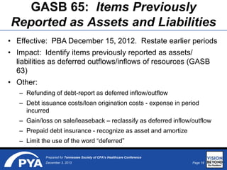 Healthcare Audit and Accounting Update Presented | PPTX