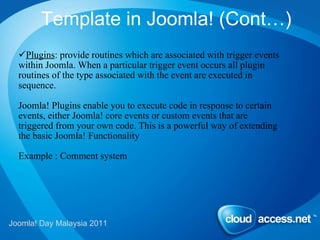 Joomla! Templates and Comparison of Frameworks | PPT