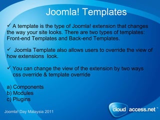 Joomla! Templates and Comparison of Frameworks | PPT