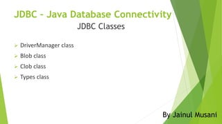 Fundamentals of JDBC | PPT