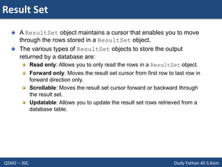 Database Connectivity with JDBC | PPTX | Databases | Computer Software and Applications