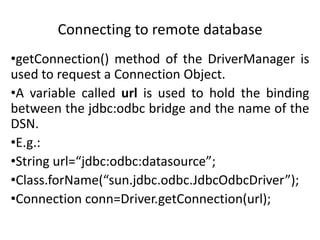 Jdbc | PPT