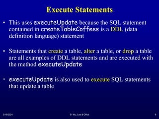 JDBC.ppt database connectivity in java ppt | PPT