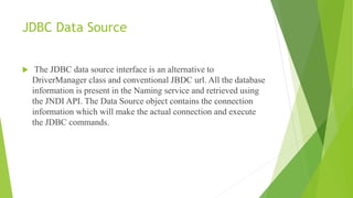 Jdbc | PPTX