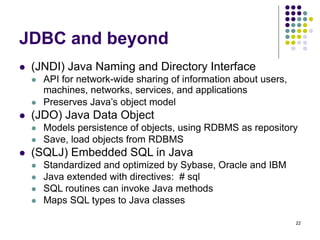 JDBC (2).ppt | Databases | Computer Software and Applications