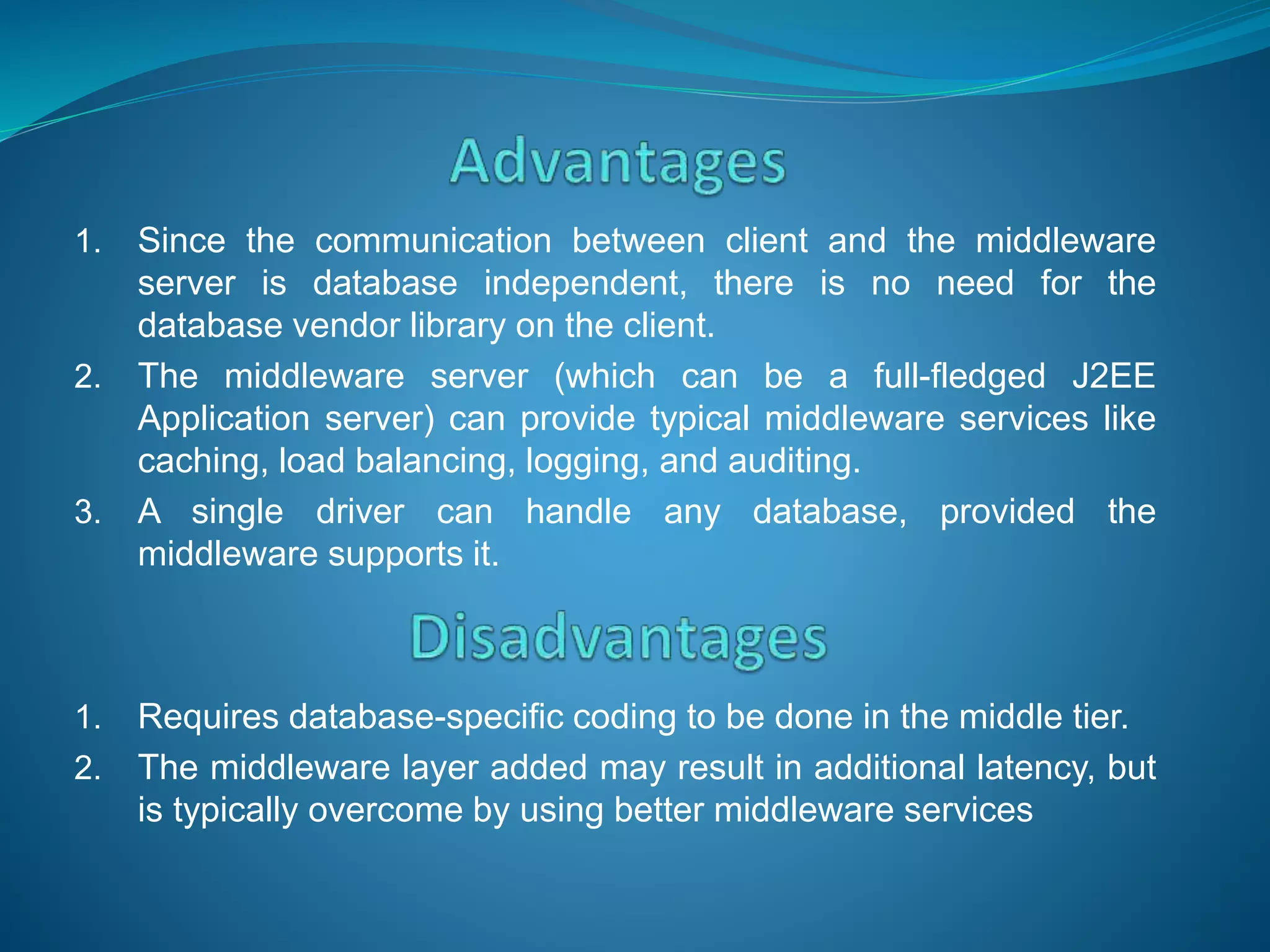 JDBC Driver Types | PPTX