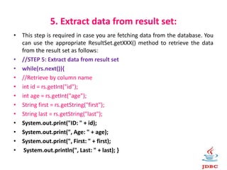 Jdbc in servlets | PPT