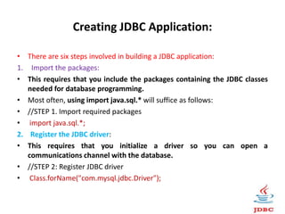 Jdbc in servlets | PPT