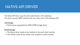 JDBC : Java Database Connectivity | PDF