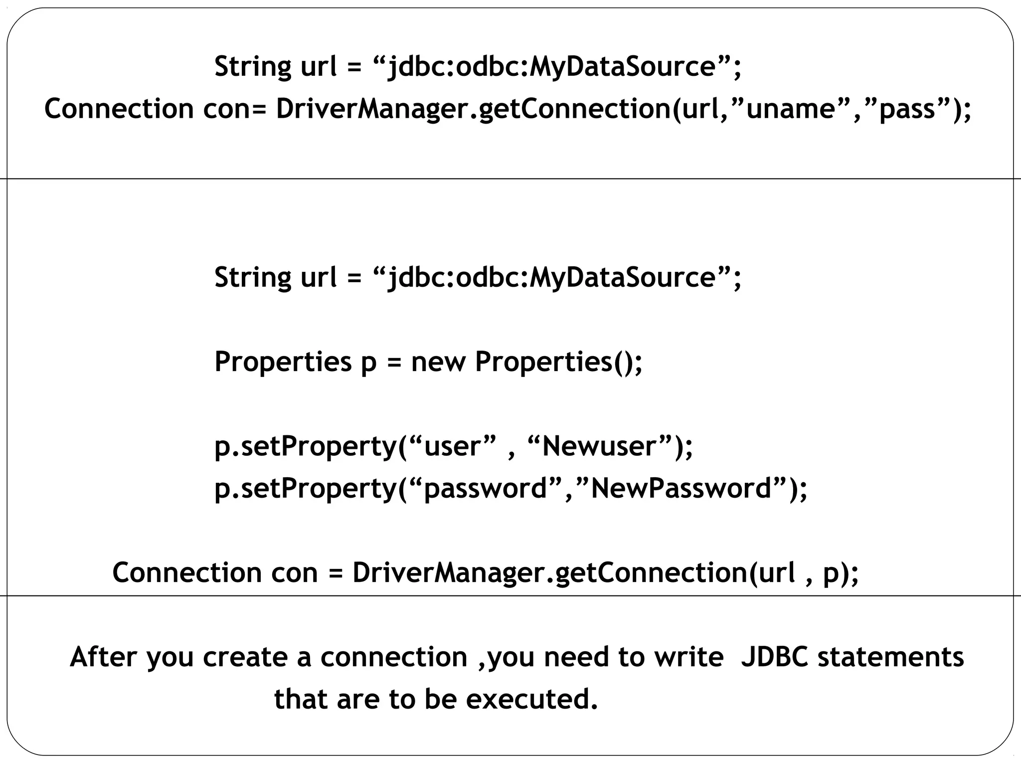 Jdbc ppt | PPT | Databases | Computer Software and Applications