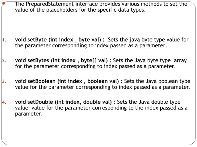 Jdbc ppt | PPT | Databases | Computer Software and Applications