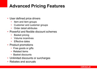 JD Edwards EnterpriseOne Advanced Pricing Overview | PDF