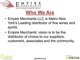 Jd edwards upgrade roundtable at innovate15 empire merchants case study ...