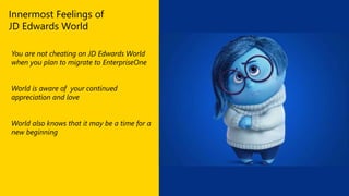 Webinar: The Secret Sauce to a Widely Successful JD Edwards World to JD ...