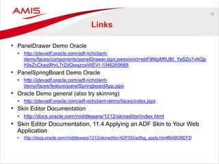AMIS Oracle JDeveloper 12c 07 ADF faces skin editor-Betty van Dongen | PDF