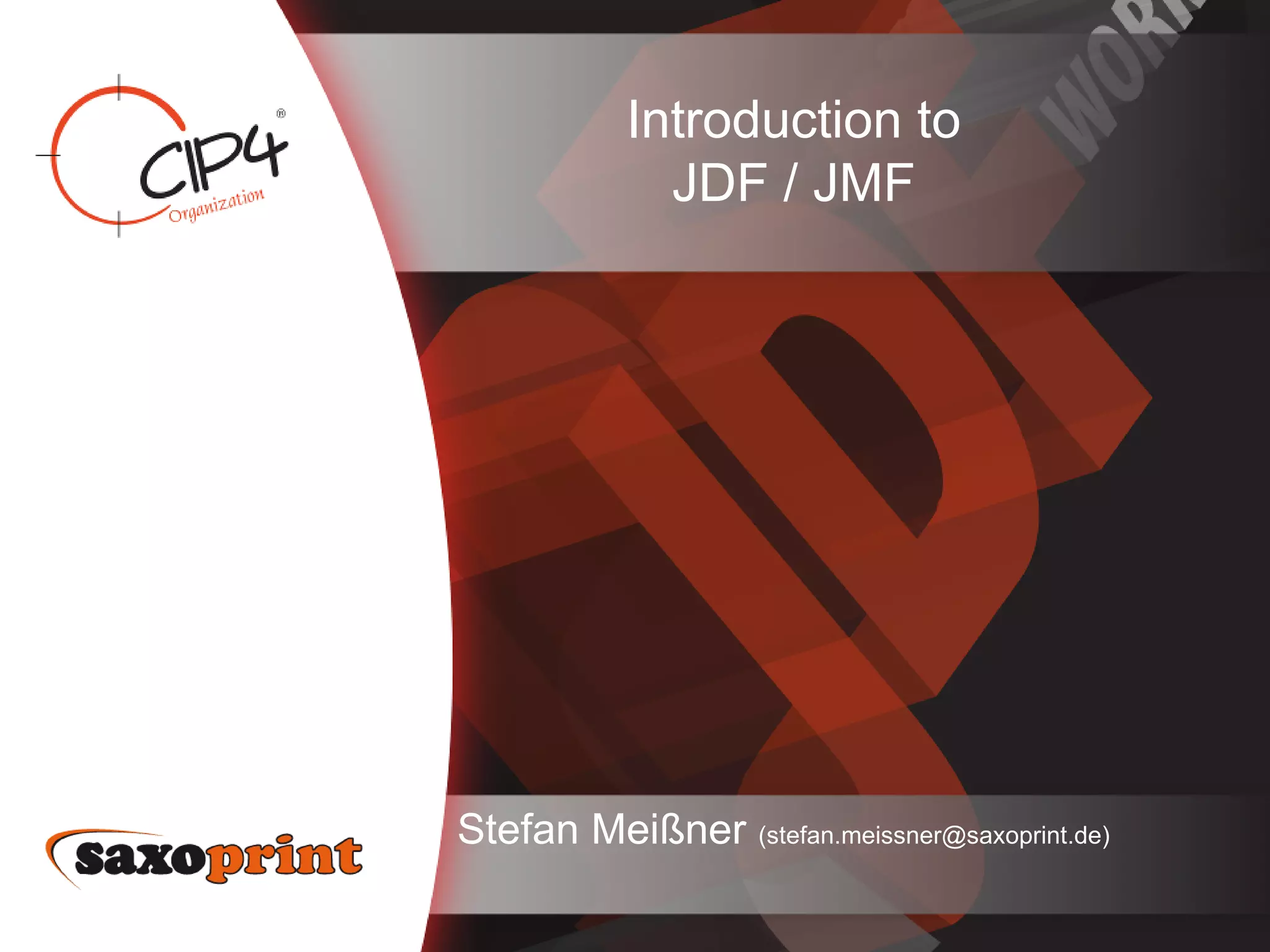 Introduction to JDF / JMF | PDF