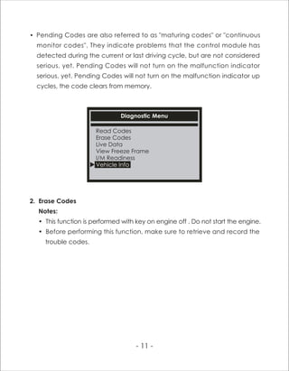FasDiag JD101 User's Manual | PDF