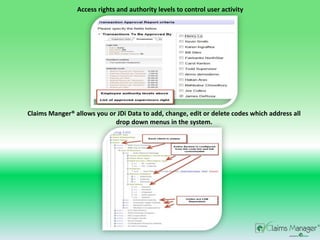 JDi Data Claims Manager Overview | PPTX
