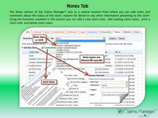 JDi Data Claims Manager Overview | PPTX
