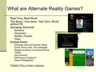 The Skeleton Chase: Health Based ARG | PPTX