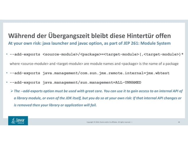 JDK 10 Java Module System | PPT