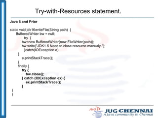 Java 7 Language Enhancement | PPT