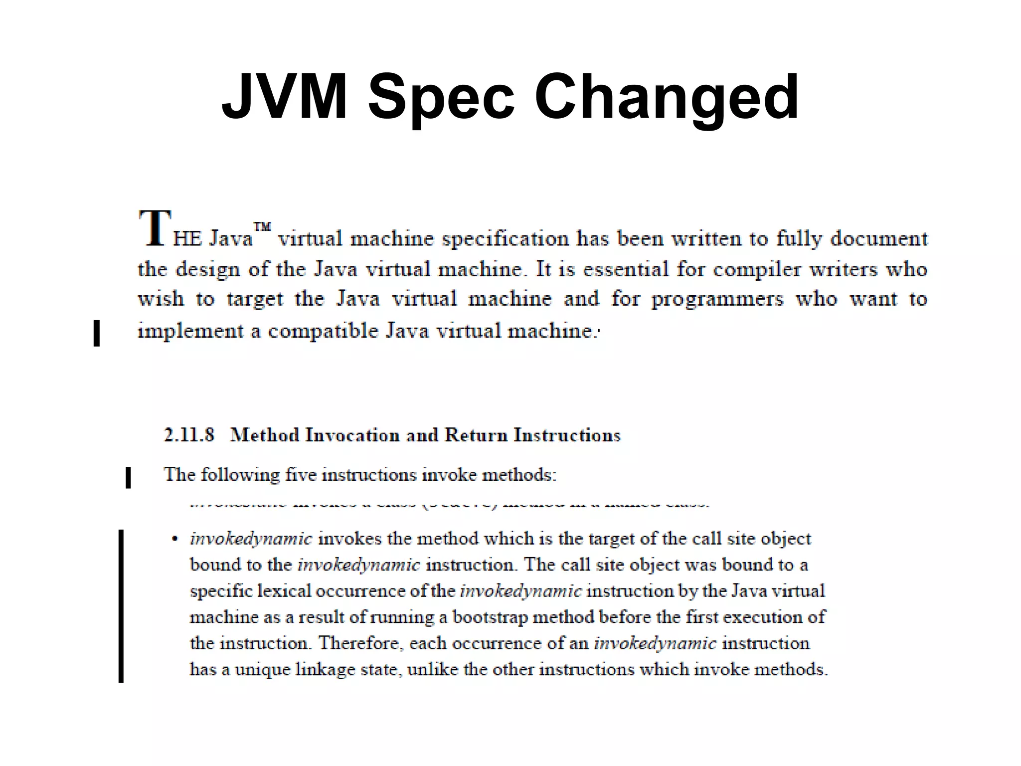 Jdk(java) 7 - 5. invoke-dynamic | PPT