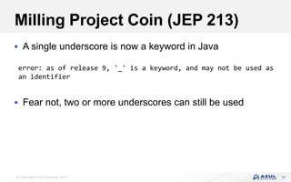 JDK 9: Migrating Applications | PPT