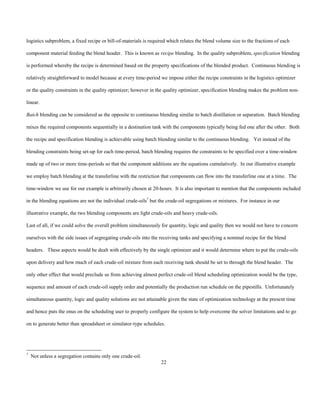 Crude-Oil Blend Scheduling Optimization: An Application with Multi ...
