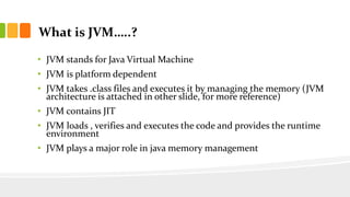 QSpiders - Jdk Jvm Jre and Jit | PPTX