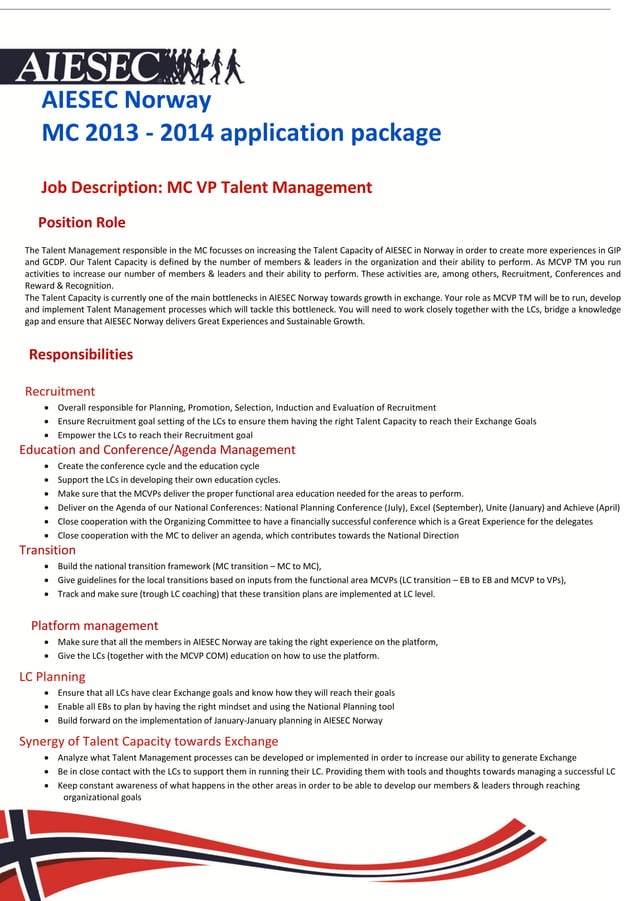 Jd mcvp tm | PDF | Human Resources | Business