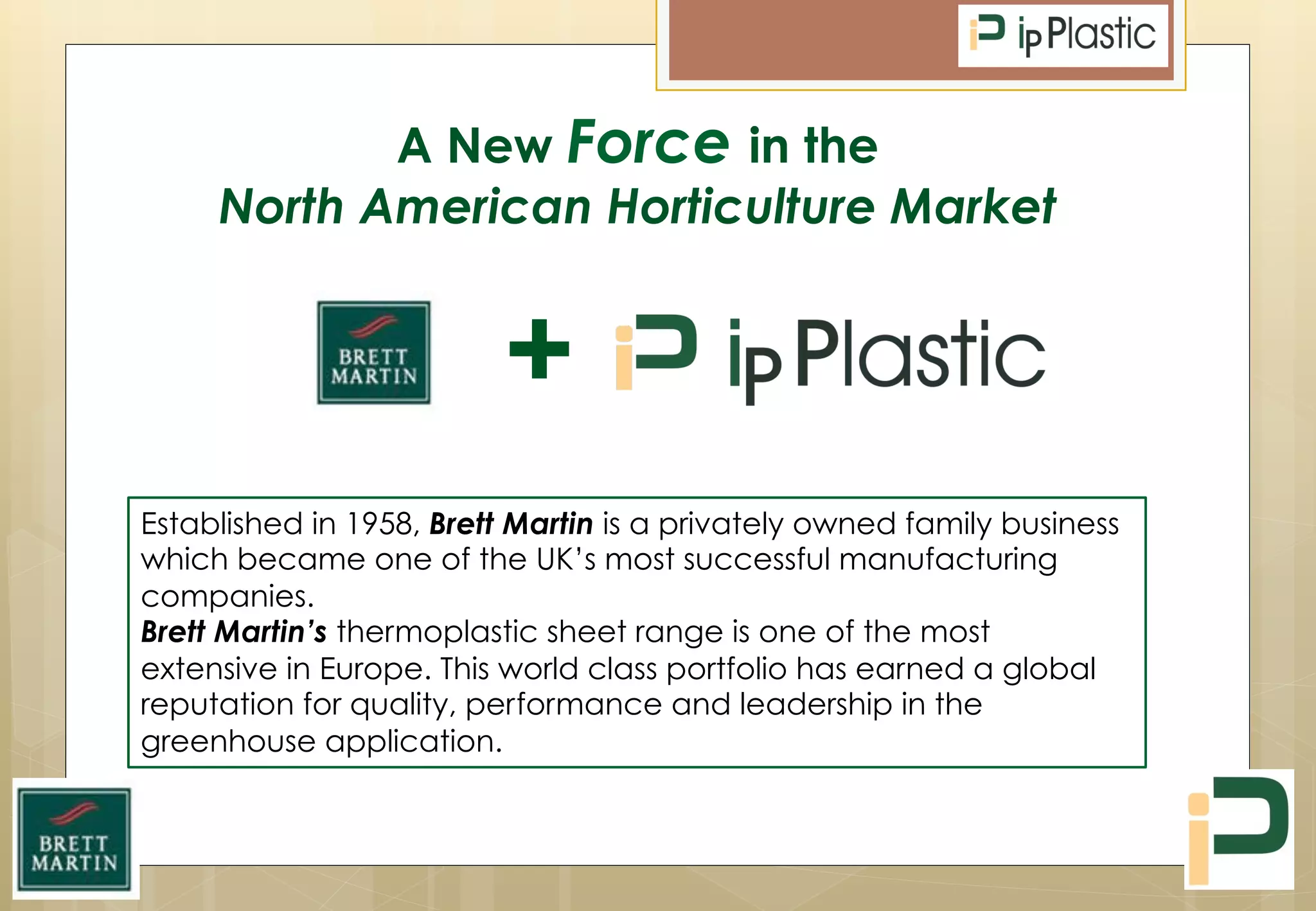 Ip-plastic greenhouse presentation | PDF